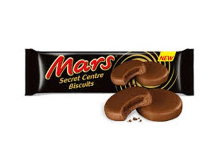mars chocolate secret centre biscuits , 132 grams, imported product ...