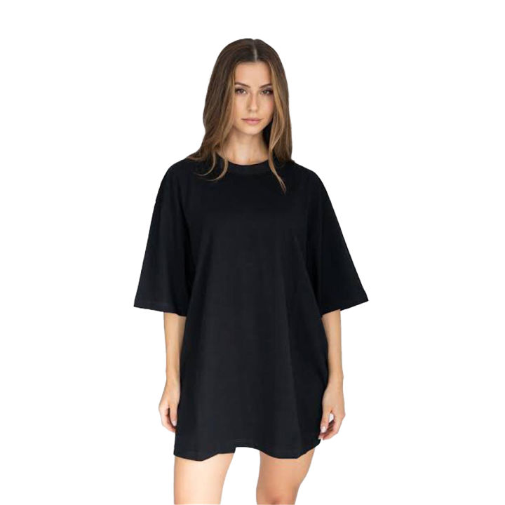 Black oversized Tee | Daraz.pk