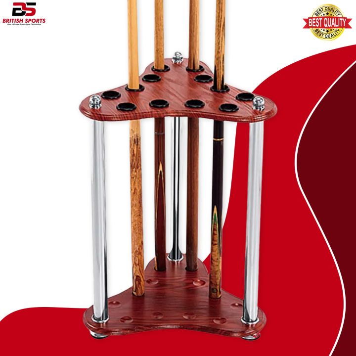 Snooker Cue Stand Billiard Stand, Billiard Cue Rack Pool Stick Holder ...
