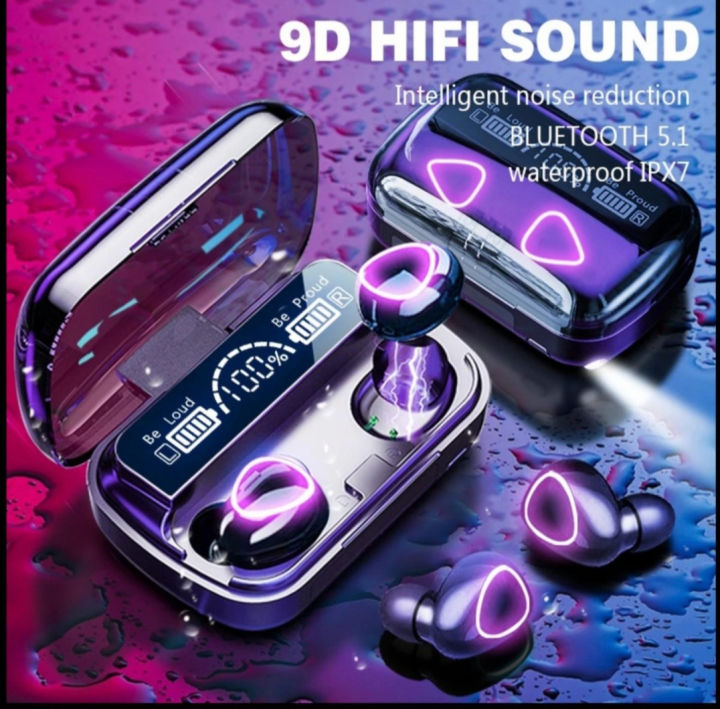 M10 Device TWS Universal Bltooth Handfree Wireless Bluetooth Headset ...