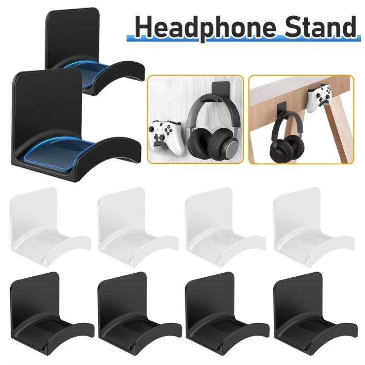 Universal Adhensive Headphone Stand Wall-mounted Space Saving Earphone ...