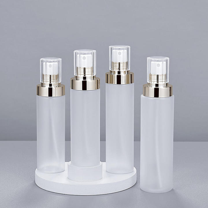 100ml 120ml 150ml 200ml electroplated gold frosted spray bottle cosmetic hydrating spray toner spray bottle Daraz.pk
