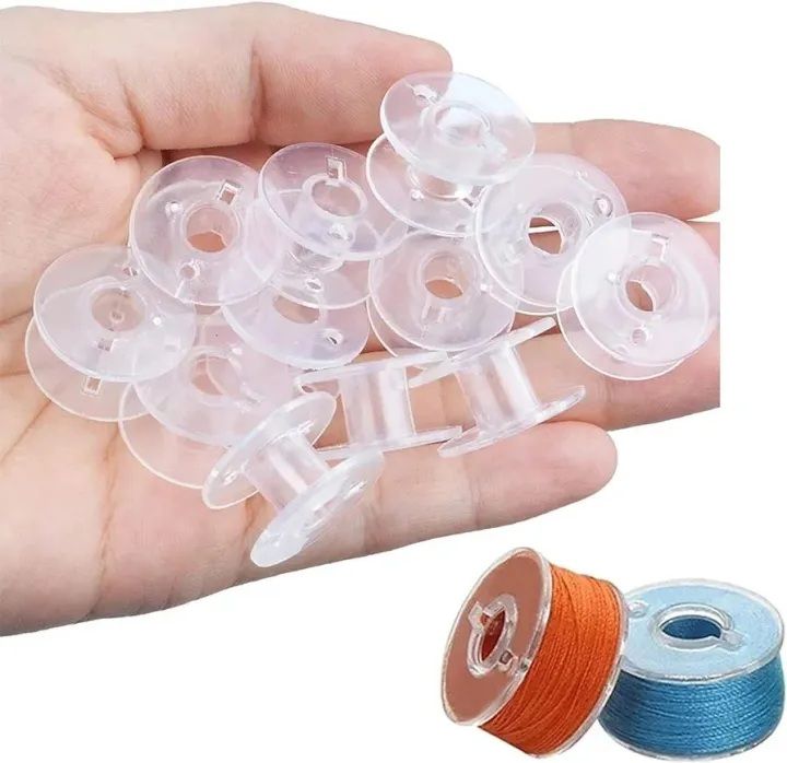 10 Pcs bobbins for Sewing Machine, Plastic Bobbin, Class 15 and Class ...