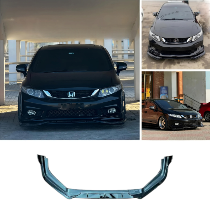 Honda Civic Reborn Front Spike Style Splitter Model 2006-2011 | ABS ...