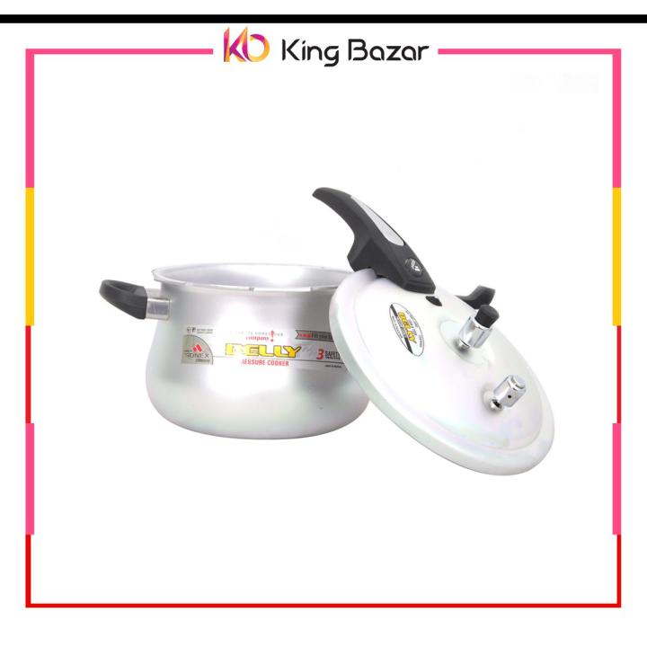 Sonex Belly Pressure Cooker | 5 Ltr, 7 Ltr, 9 Ltr, 11 Ltr | Daraz.pk