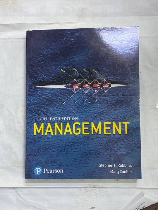 MANAGEMENT 14 th EDITION BY STEPHEN ROBBINS | Daraz.pk