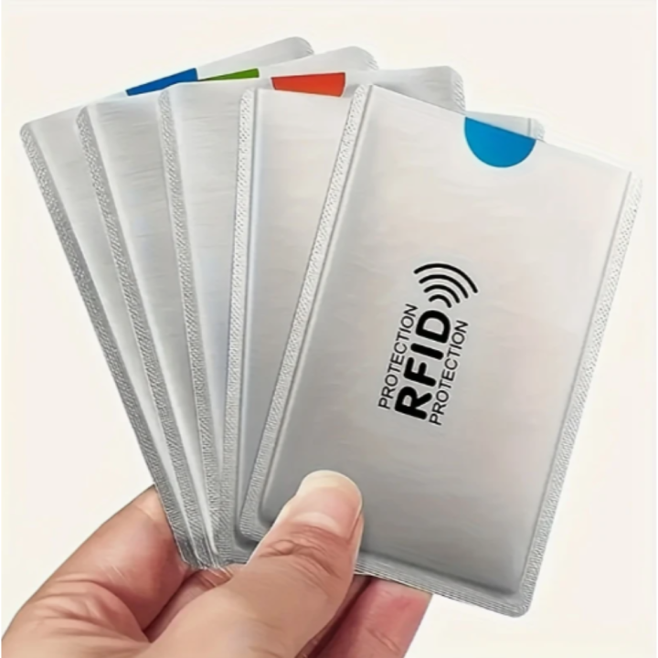 CHINONE Pack of 3/5/10 RFID Blocking Card Covers - Anti-Theft, NFC ...