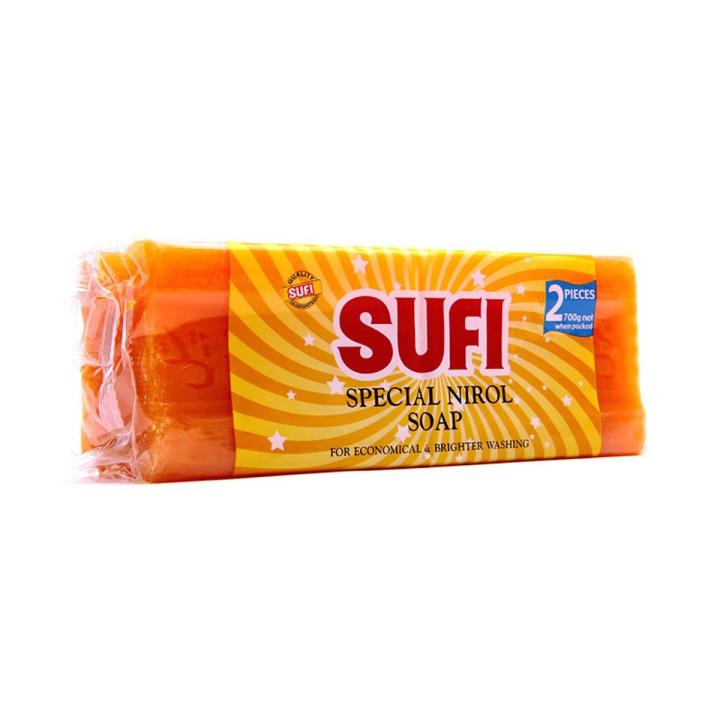 Sufi Special Nirol Soap 2 Bars/Pack 700g | Daraz.pk