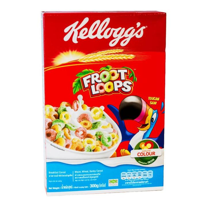 Kellogg's Cereal Froot Loops 300 gm | Daraz.pk