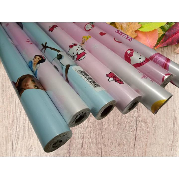 DIY PVC cartoon self-adhesive wallpaper roll for living room bedroom TV ...