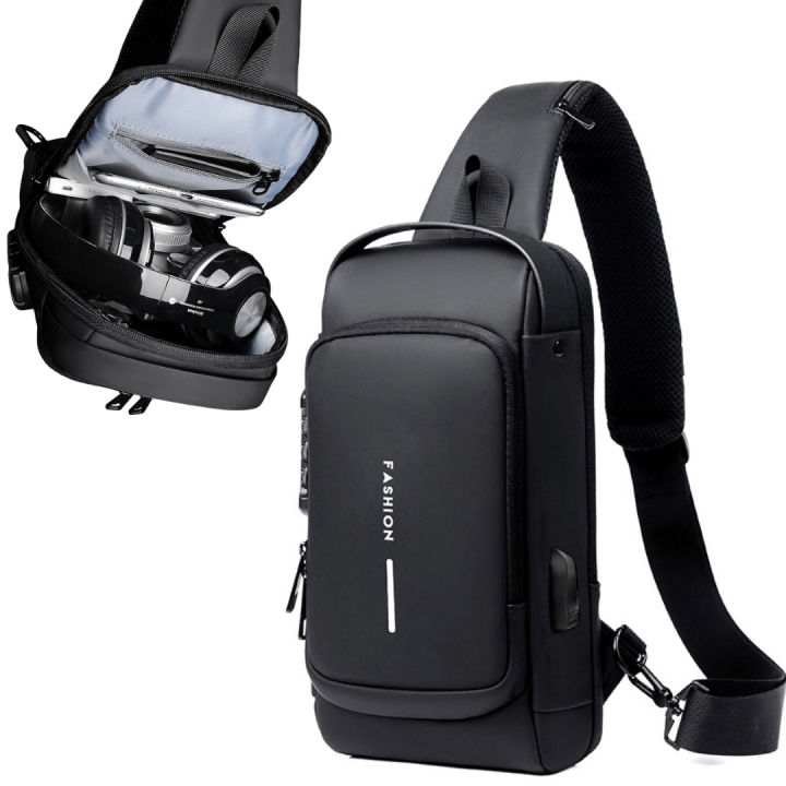 Men's Anti-theft Waterproof Cross body Bag For Girls Cross Body Bag For ...