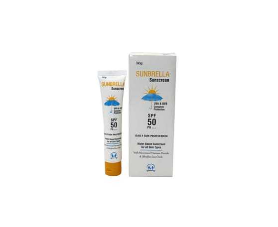 Sunbrella Sunscreen SPF 50 PA+++ (30g) Water based Sunblock for all ...