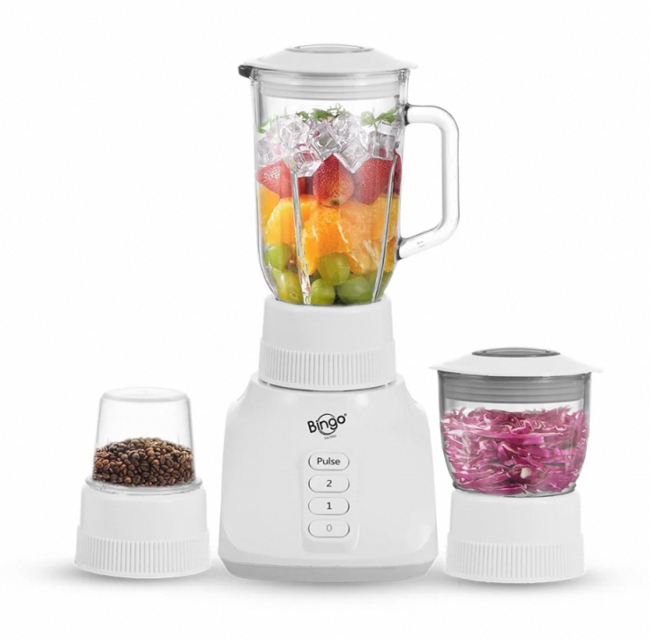 Bingo 3-in-1 Super Blender Grinder BX-496 EX – Powerful Motor ...