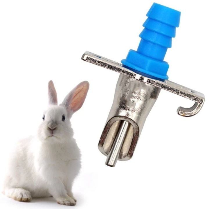 Pet Breeding Equipment Metal&plastic Rabbit Water Drinker Nipple With ...