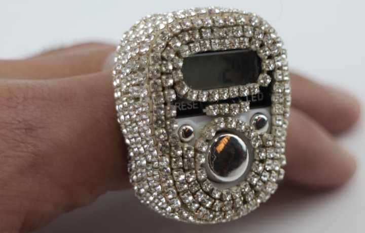 Digital Counter Tasbeeh Fancy counter tasbih Digital LED Finger Tally ...