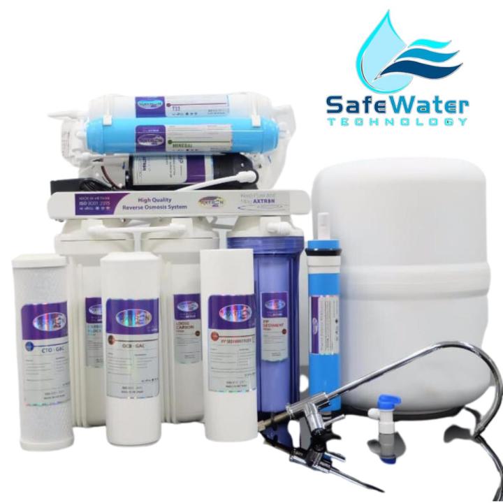 Axtron Imported 100 GPD Made In Vietnam 6 Stage Ro Water Filter Plant ...