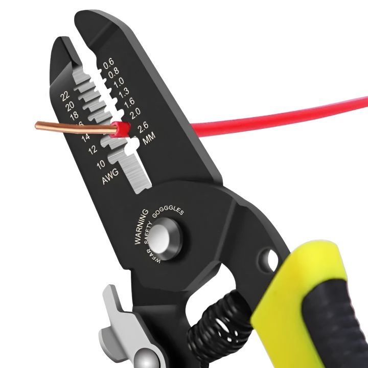 Wire Stripper Cutter Pliers Multi-tools Repair Tool Pliers Cable Wire ...