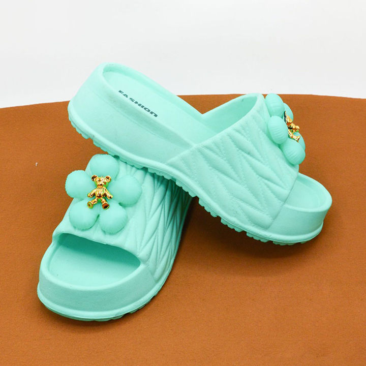 Women's Casual Chappal Eva Slippers for Women Lightweight Pillow Slides ...