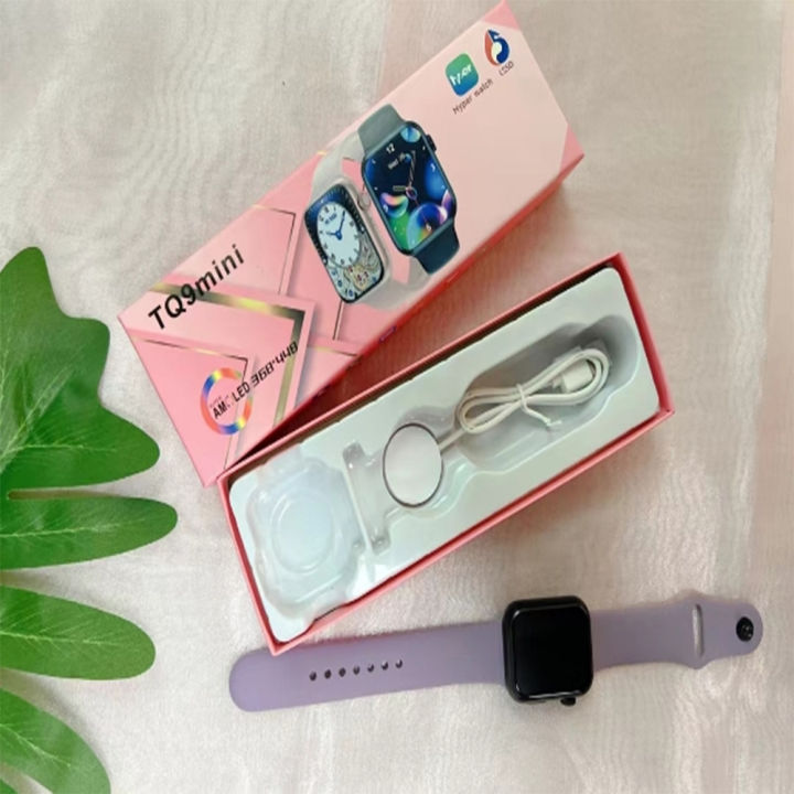 TQ9 Mini Bluetooth Call Smart Watch Heart Rate Sleep Detection Message ...