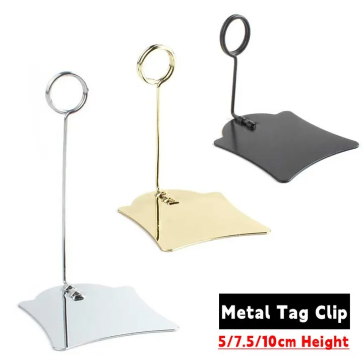 Multifunctional Metal Material Metal Pop Clip Display Stand Sign Holder ...