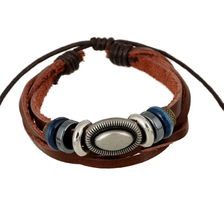 Qingwen European and American Ornament Handmade String Wooden Bead ...