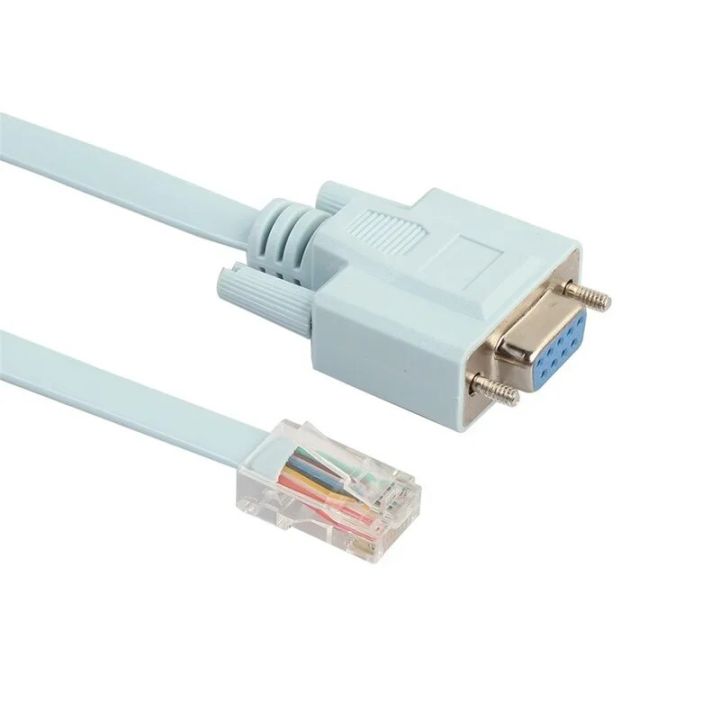 USB Console Cable RJ45 Cat5 Ethernet To Rs232 DB9 COM Port Serial ...