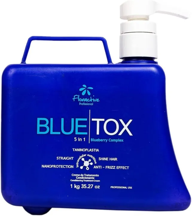 Floractive Blue Tox Hair Botox Taninoplastia Straightening Shine Hair ...