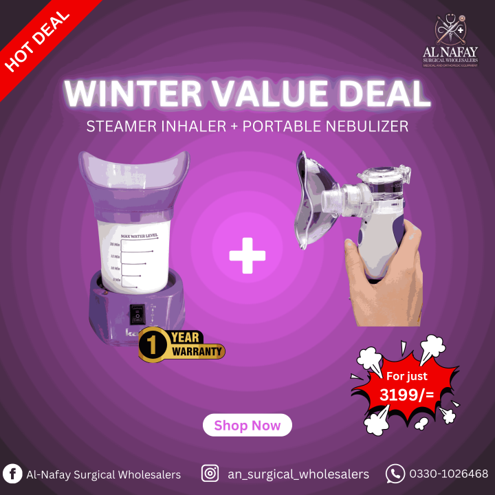 steamer inhaler + portable nebulizer / steamer inhaler humidifier ...