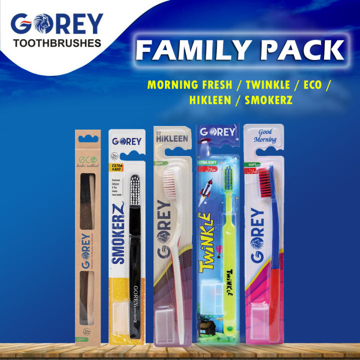 Gorey Pack of 5 Family Pack (Smokerz/ HiKleen/ Morning Fresh/ Twinkle ...