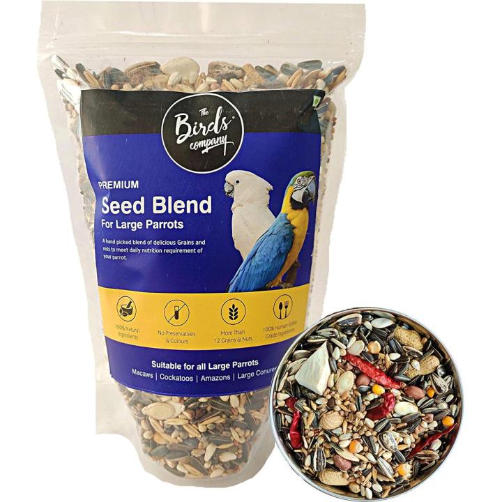 The Birds Company Premium Seed Blend of 12 Grains & Nuts, Fortified ...