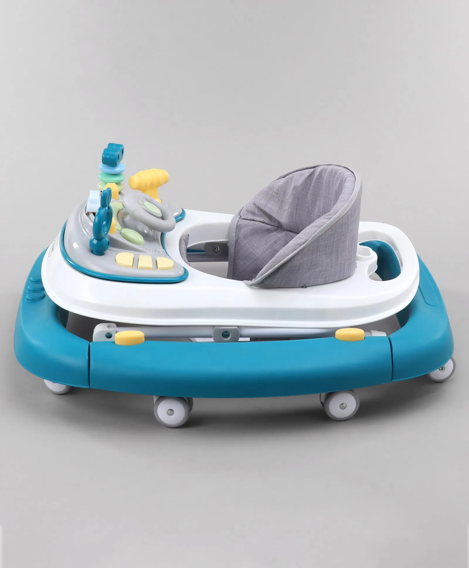 Babyhug 2 In 1 Multifunctional Baby Walker Cum Rocker With 3 Level ...
