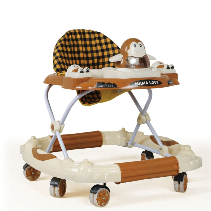 Love Mama Walker With 2-1 Option Rocking, Stroller Walker With Lights ...