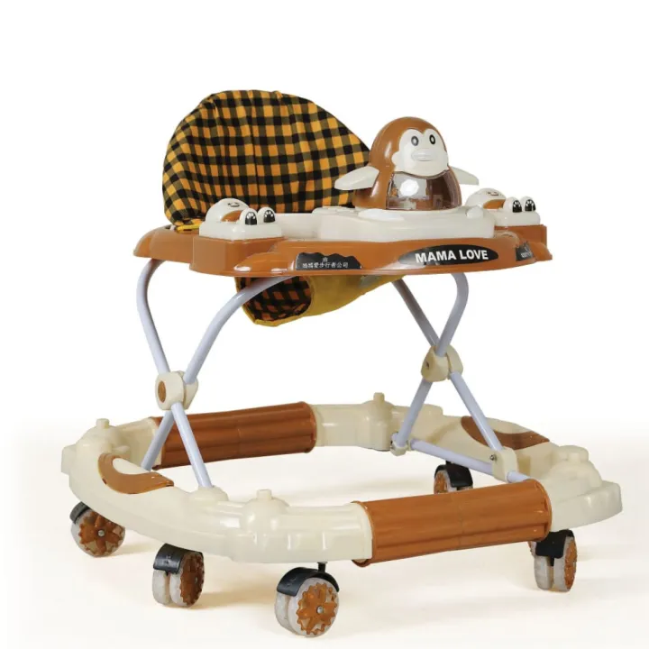Mama Love Walker With 2-1 Option Rocking, Stroller Walker With Lights ...