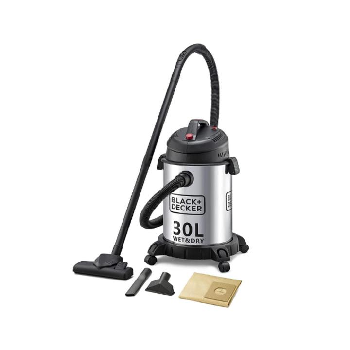 Black & Decker Wet And Dry Multi Function Stainless Steel Vacuum ...