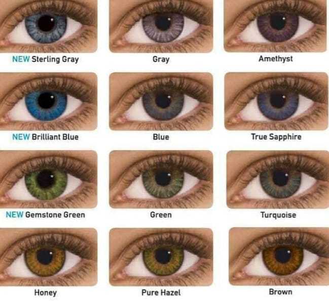 Ultra Vision Multi Color Contacts Lens High Quality Eye Contact Color ...