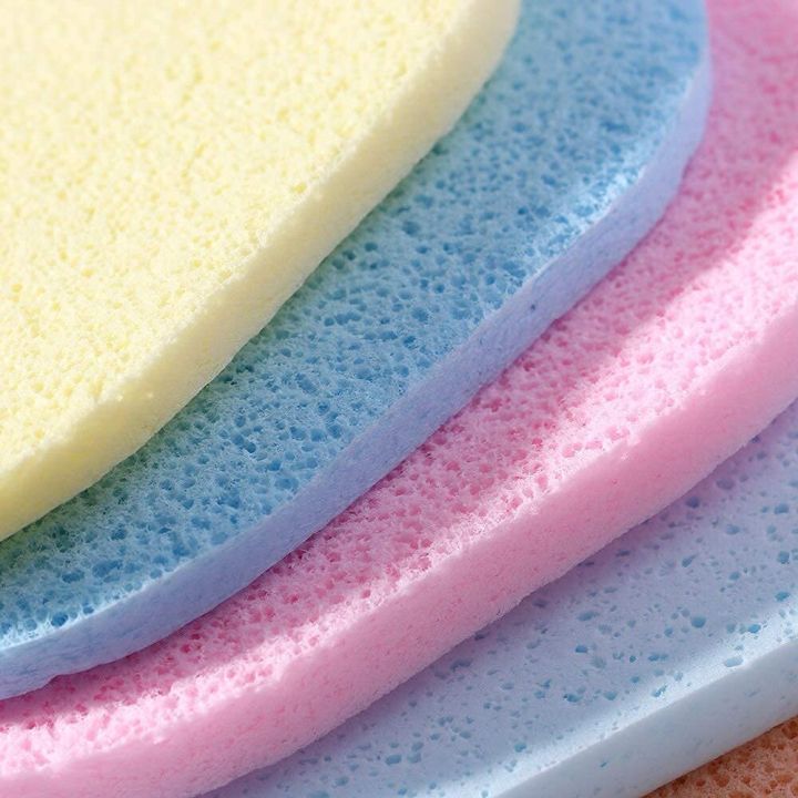 1 PCS Wash Face Sponge – Facial Cleansing Sponge Makeup Tool Compressed ...
