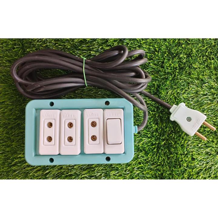 Fancy Extension Lead with Copper Wire Flexible Long Lasting with 1 Year ...