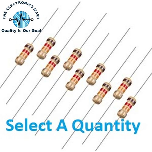 50,100,200,500,1000,PCS 12K Ohm 1/4 Watt 5% Carbon Film Resistor ...