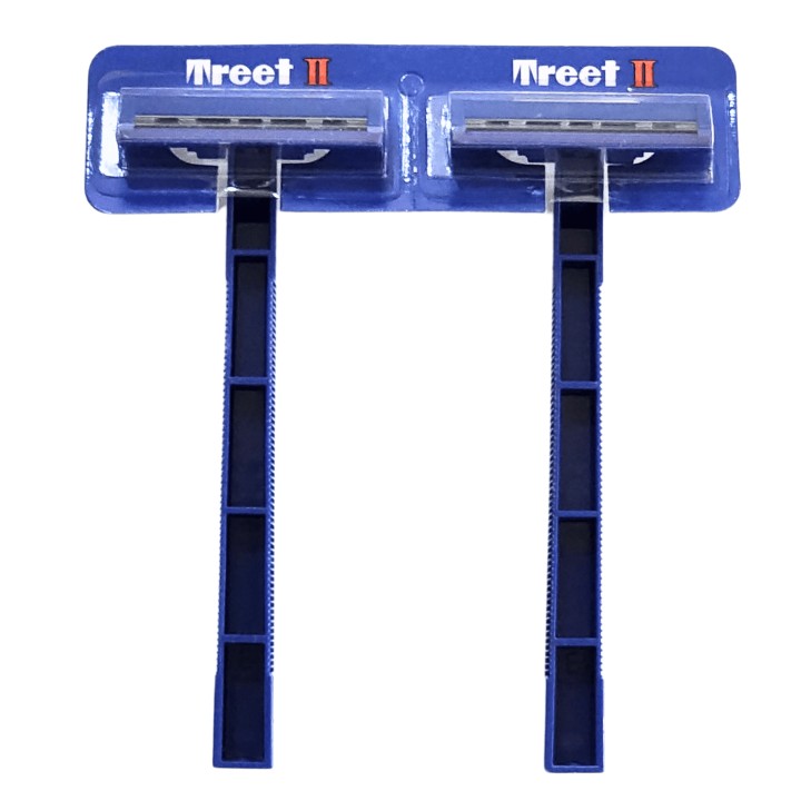 Treet II Twin Blade Disposable Razor - Pack of 2 Razors | Daraz.pk