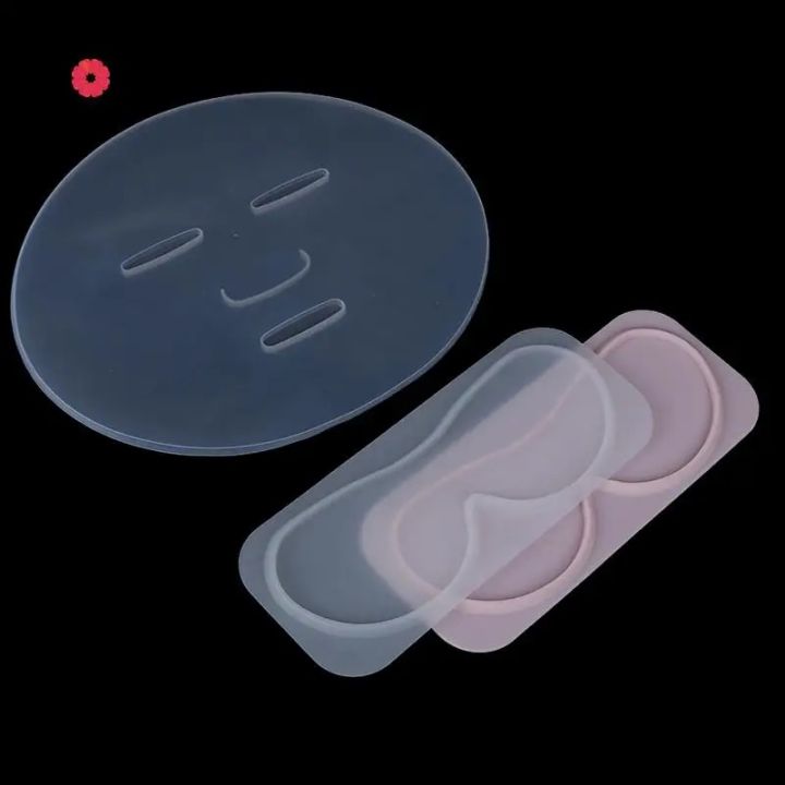 3 Styles Silicone Reuseable Facial Mask Mold For Fruit Vegetable Mask ...