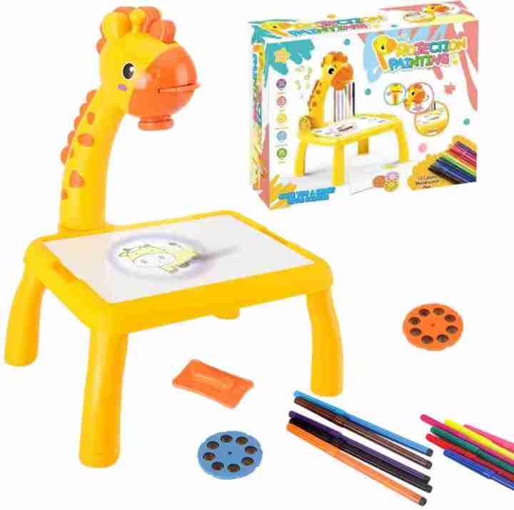 Kid's Drawing Projector Table for Kids, Trace and Draw Projector, Toy ...