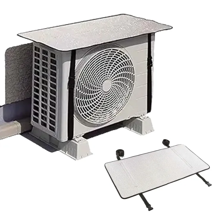 Aluminum foil Ac Outdoor Unit Protector From Heat And Water Proof Air ...