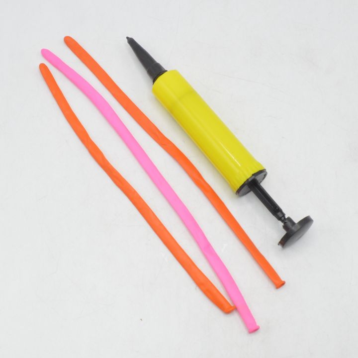 Plastic Hand Pump With Balloons | Daraz.pk