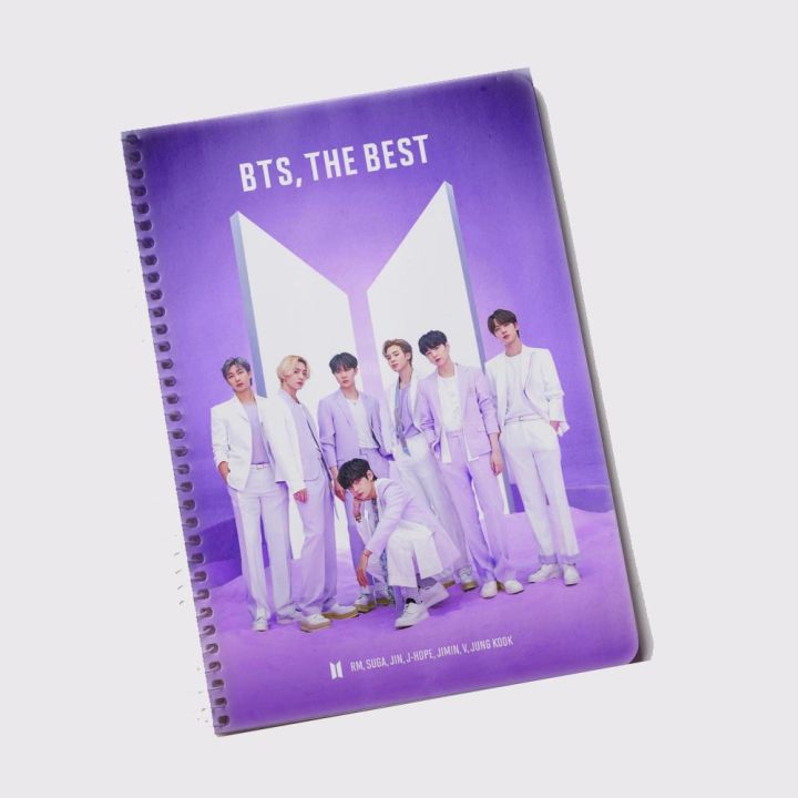 BTS Notebook Cool Design Army Note pad Signature Printed | Daraz.pk