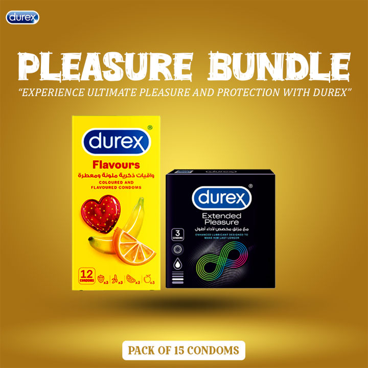 Durex Deal Extended Pleasure and Flavor 12's Condoms | Daraz.pk