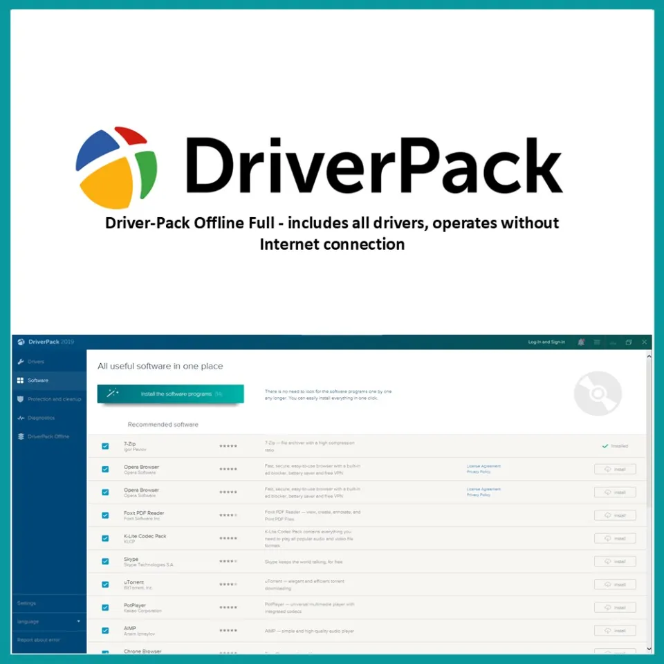 Driverpack Solution Free Download For Windows 10 7 8