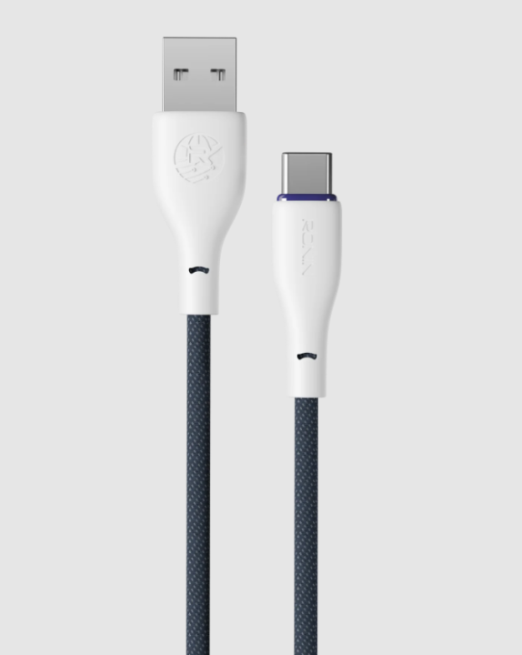 Ronin R-2025 Type-C Fast Charge Data Cable with Golden Connector having ...
