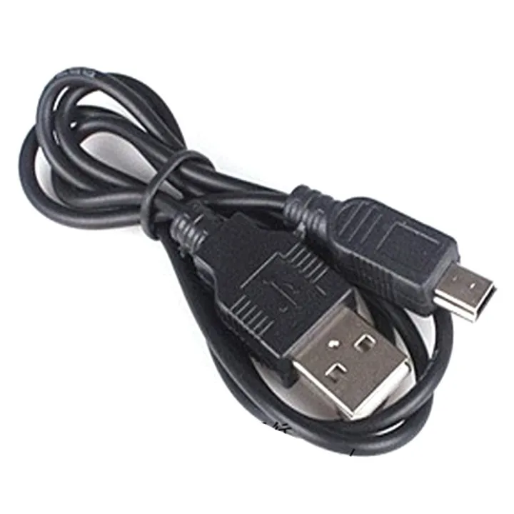 Laptop 1m MINI 5 Pin USB 2.0 for MP3 GPS Charging Cord Male Jack USB To ...