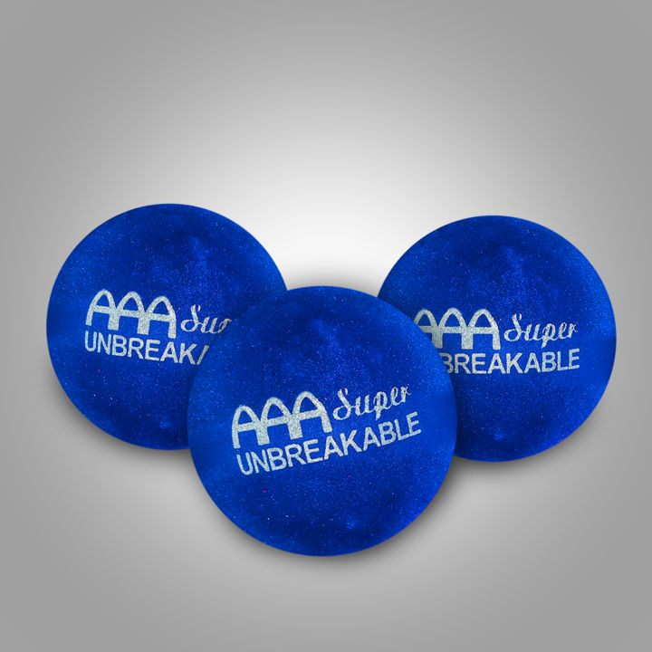 Speedz AAA (Pack of 3) Unbreakable Cricket Ball - Velvet Ball ...