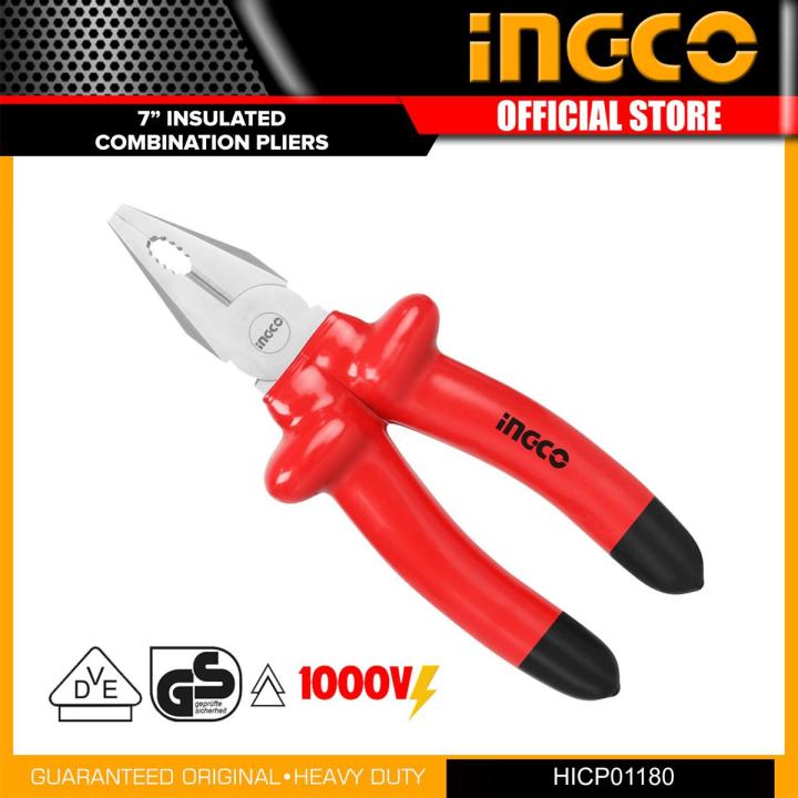 Ingco Insulated Combination Plier 7" | Daraz.pk